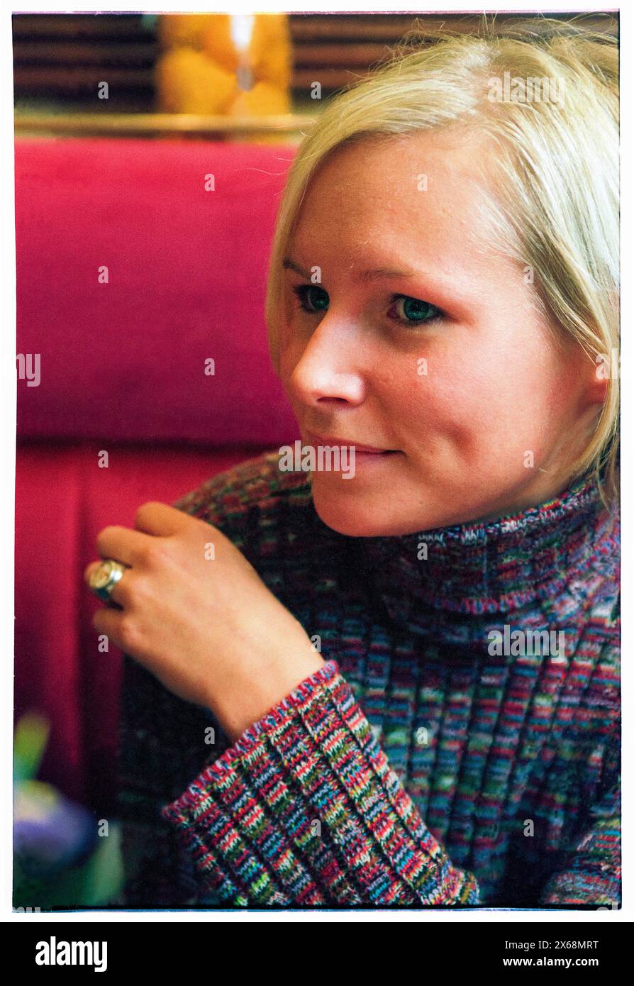 NINA PERSSON, PORTRAIT, 1996: A portrait of Swedish singer Nina Persson ...