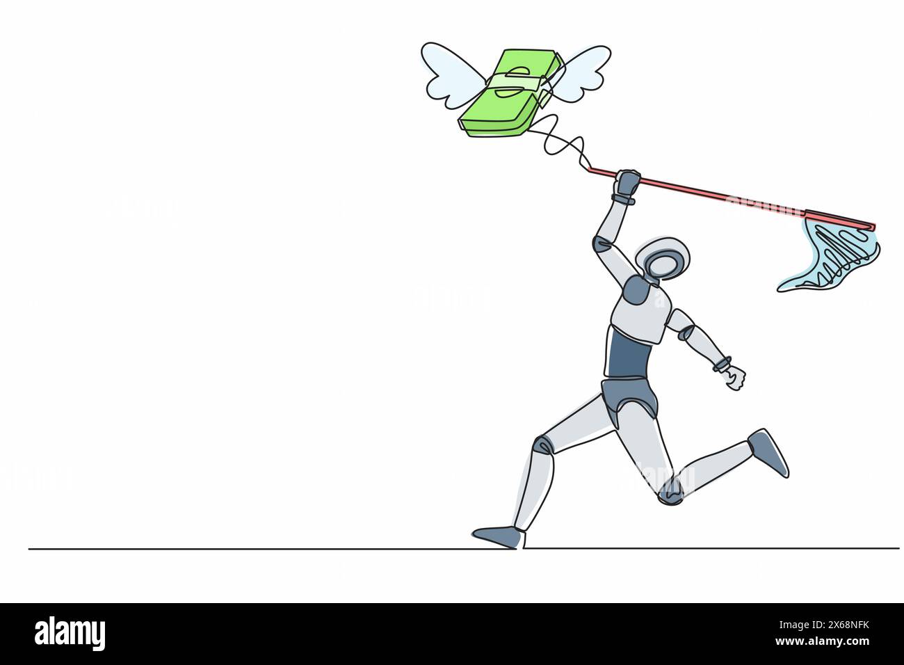 Bill catching Stock Vector Images - Alamy