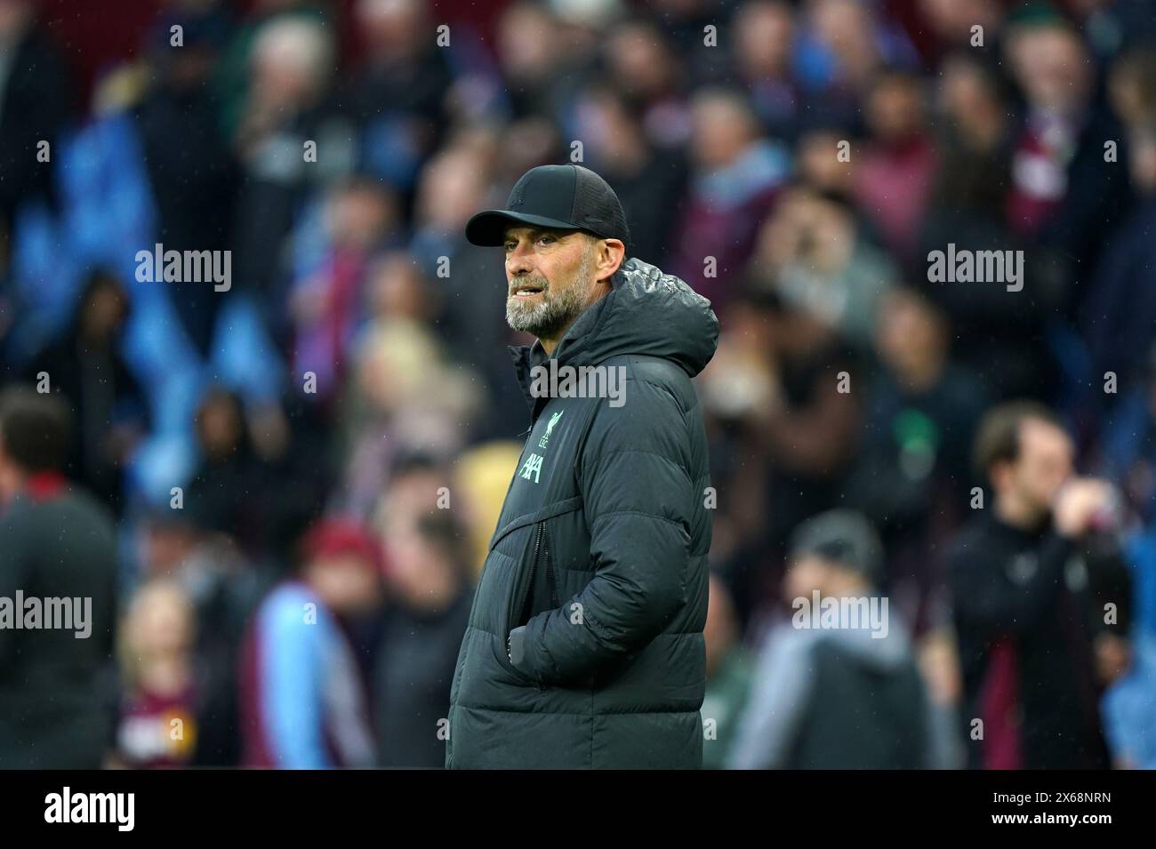 Liverpool manager Jurgen Klopp ahead of the Premier League match at Villa Park, Birmingham ...