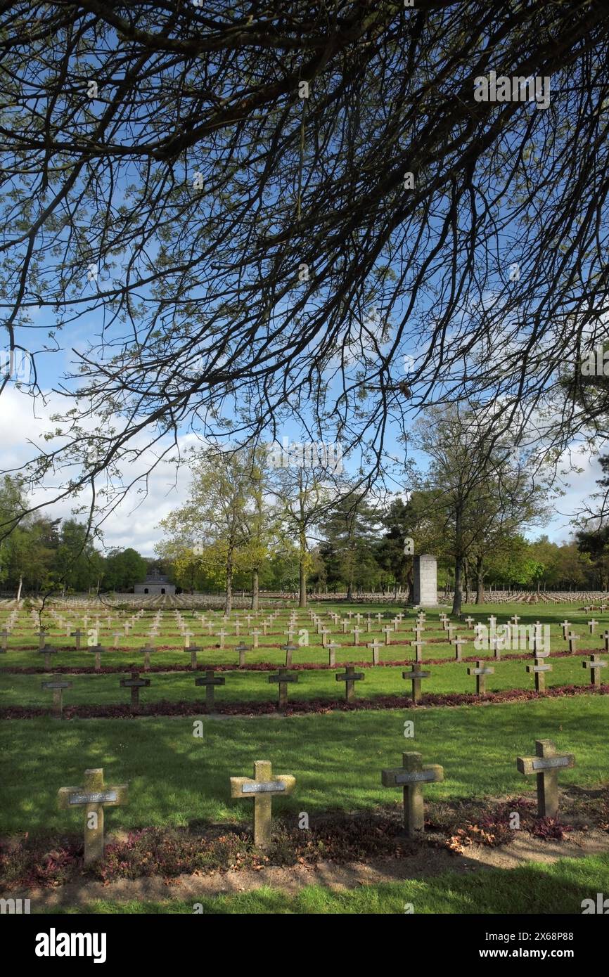 The Lommel German World War 2 Cemetery, final resting place of over ...