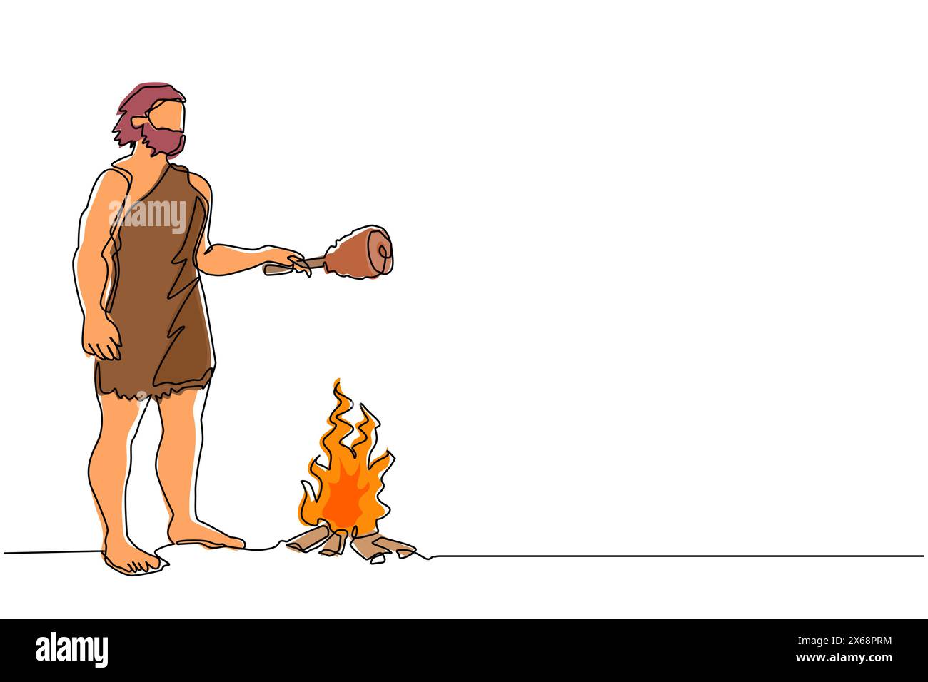 Homo sapiens sapiens drawing Stock Vector Images - Alamy