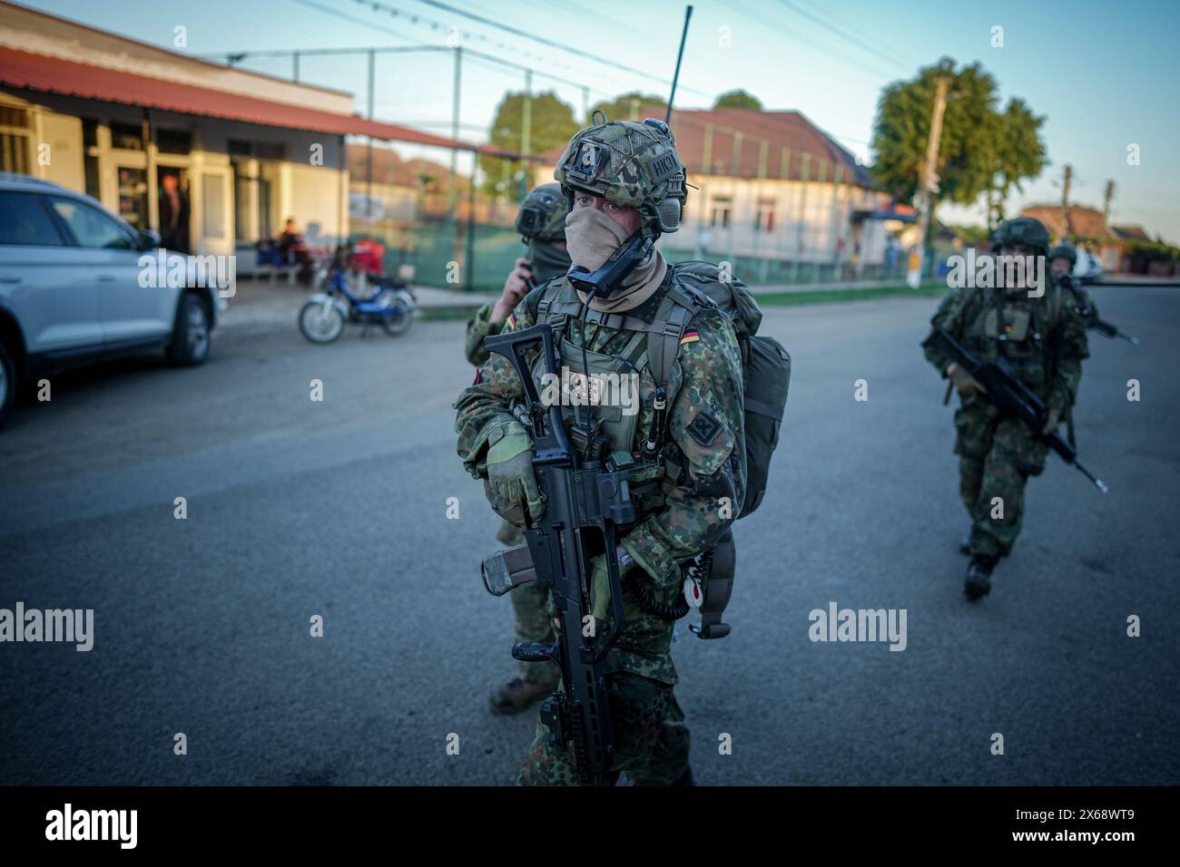 Campia Turzii, Romania. 13th May, 2024. Bundeswehr paratroopers from ...