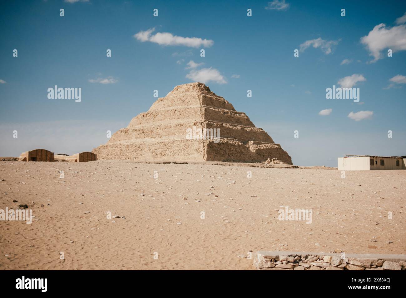 Saqqara pyramid in Egypt Stock Photo - Alamy