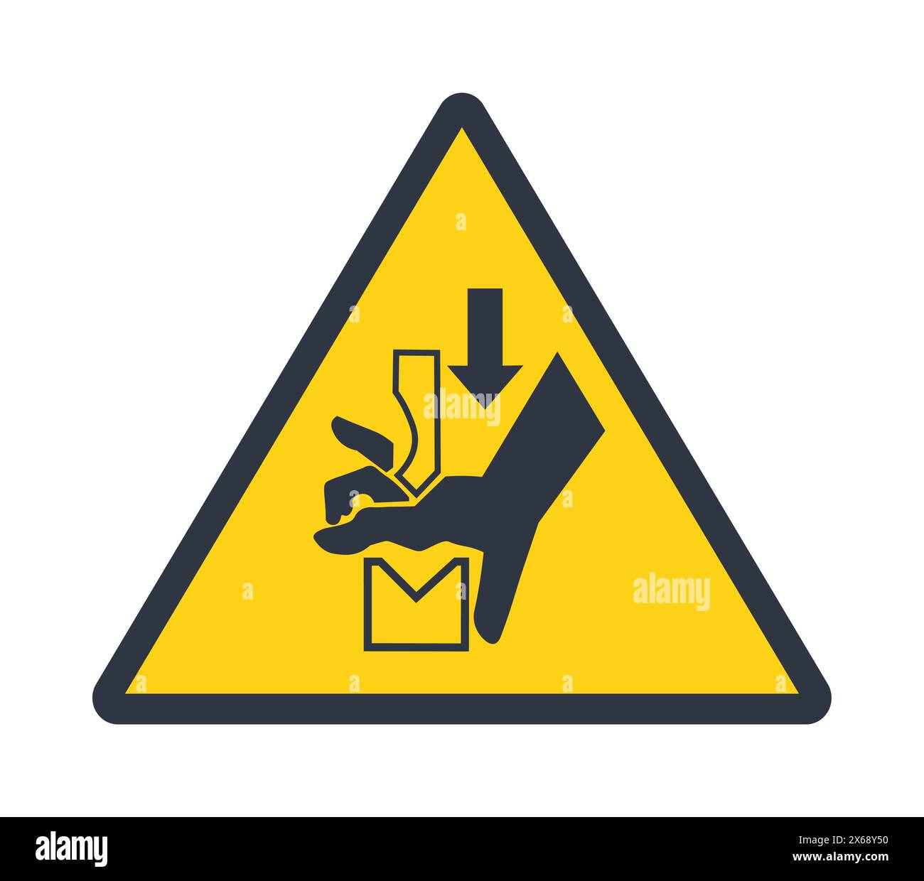 Hand Injury in Press symbol Stock Vector Image & Art - Alamy