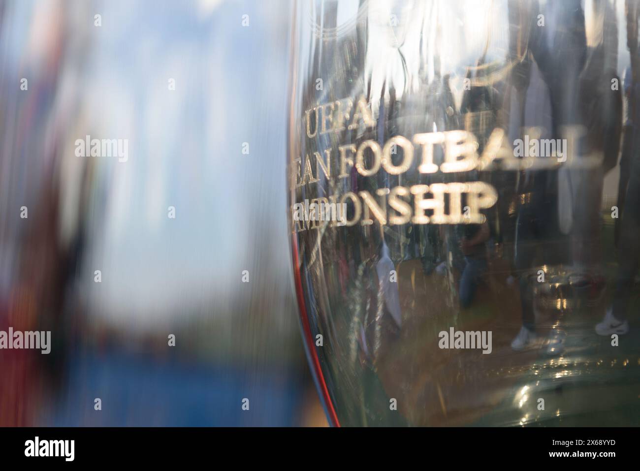 The uefa european championship trophy hi-res stock photography and ...