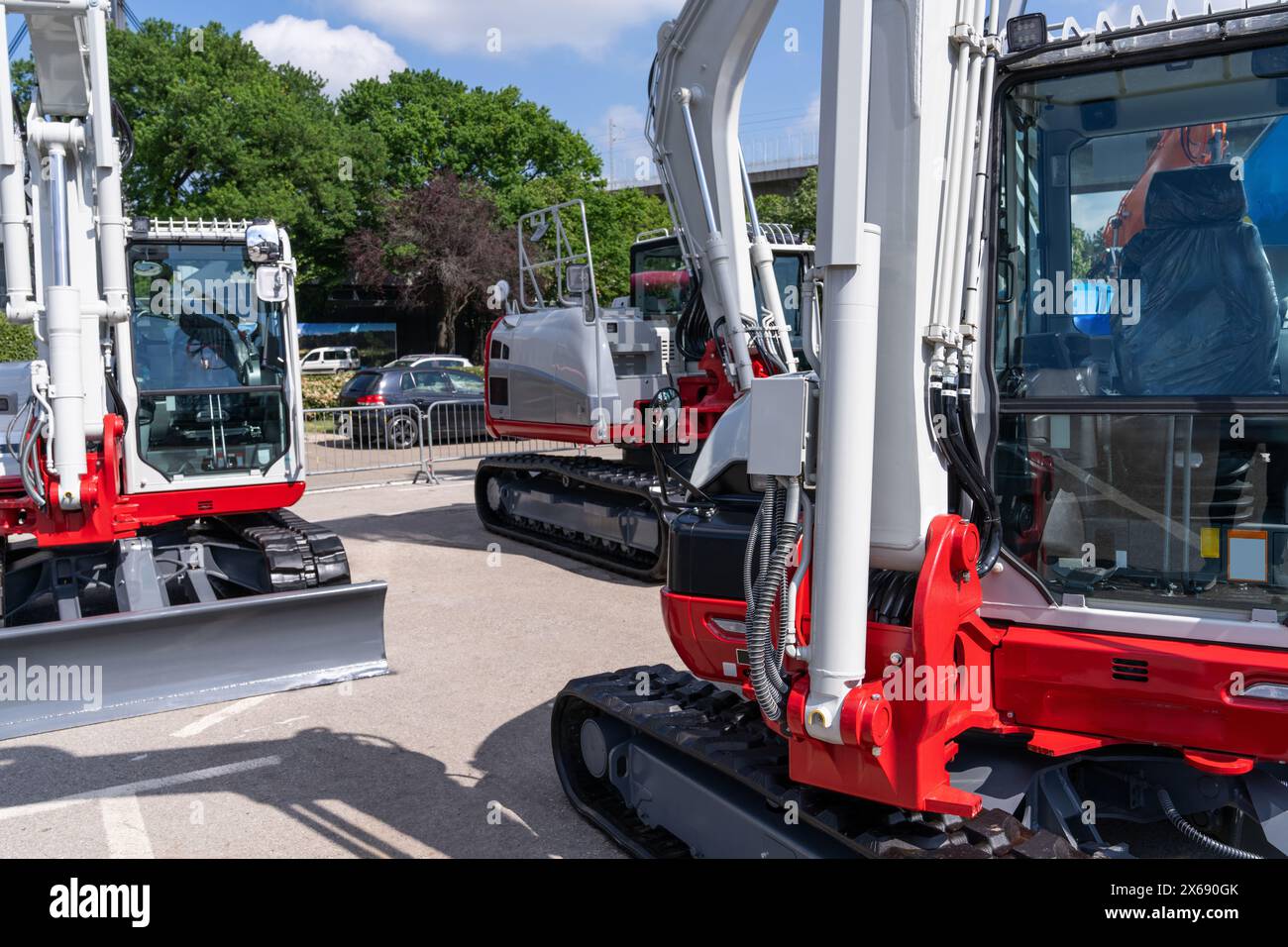 Heavy equipment fleet hi-res stock photography and images - Alamy