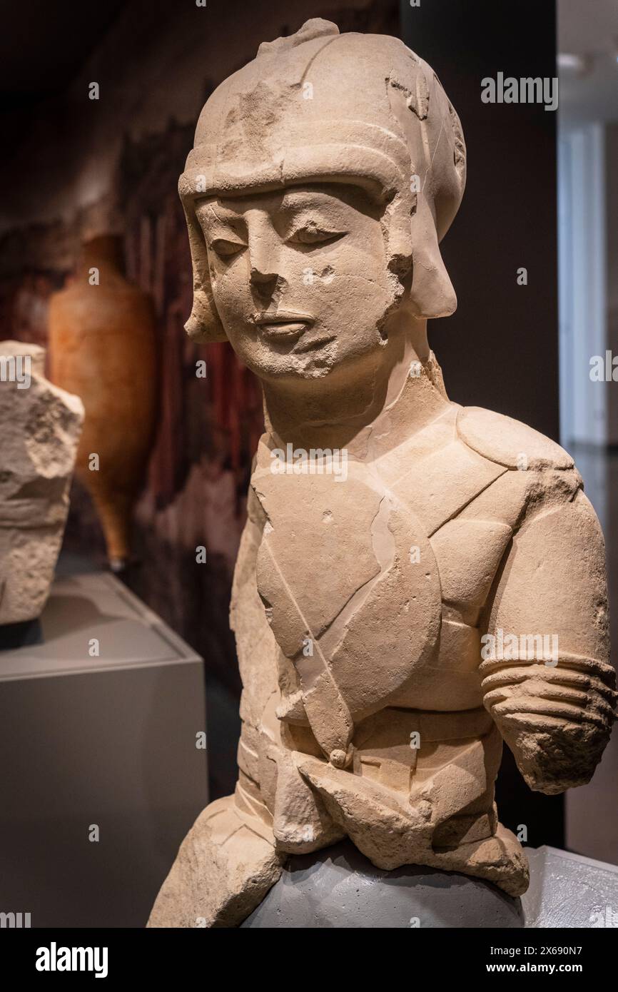 the warrior in double armor, 5th century BC, Cerrillo Blanco, Porcuna ...