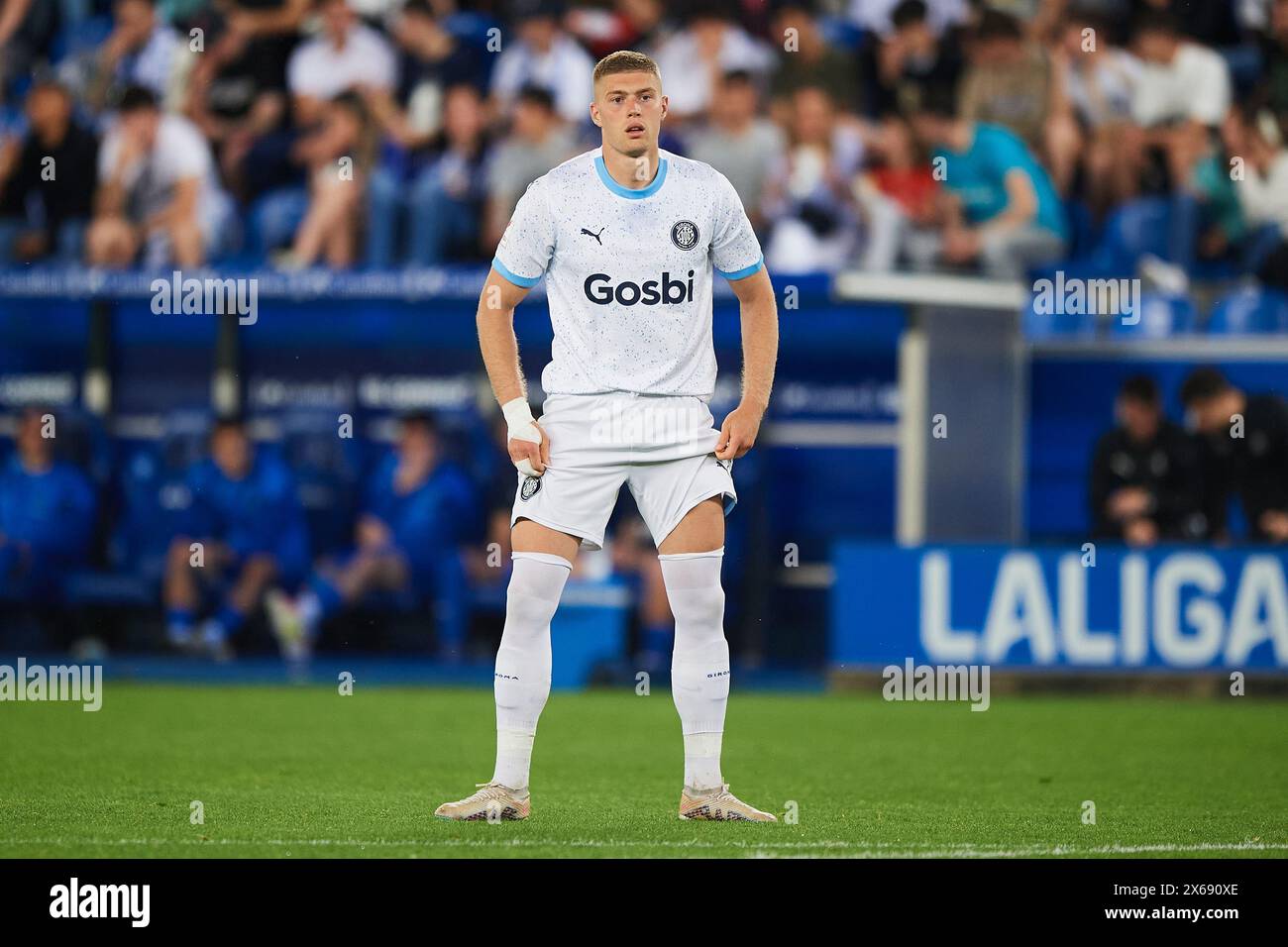 Artem Dovbyk of Girona FC looks on during the LaLiga EA Sports match ...