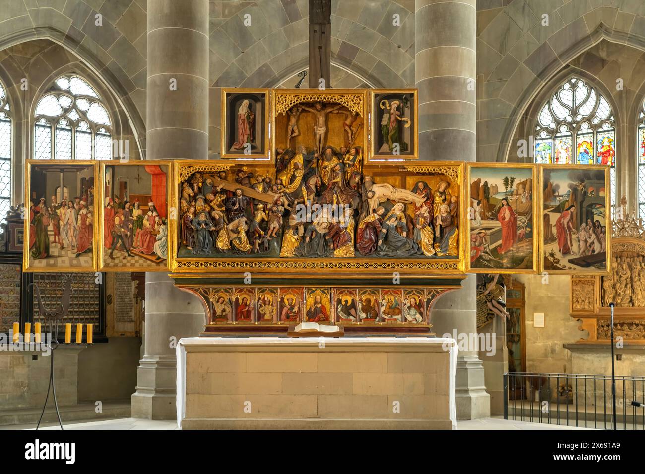 High altar Passion and Resurrection of Jesus in the Protestant parish ...