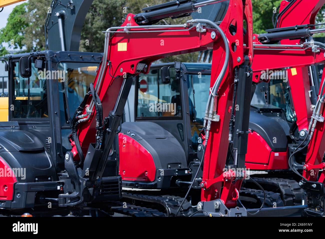 Heavy equipment fleet hi-res stock photography and images - Alamy