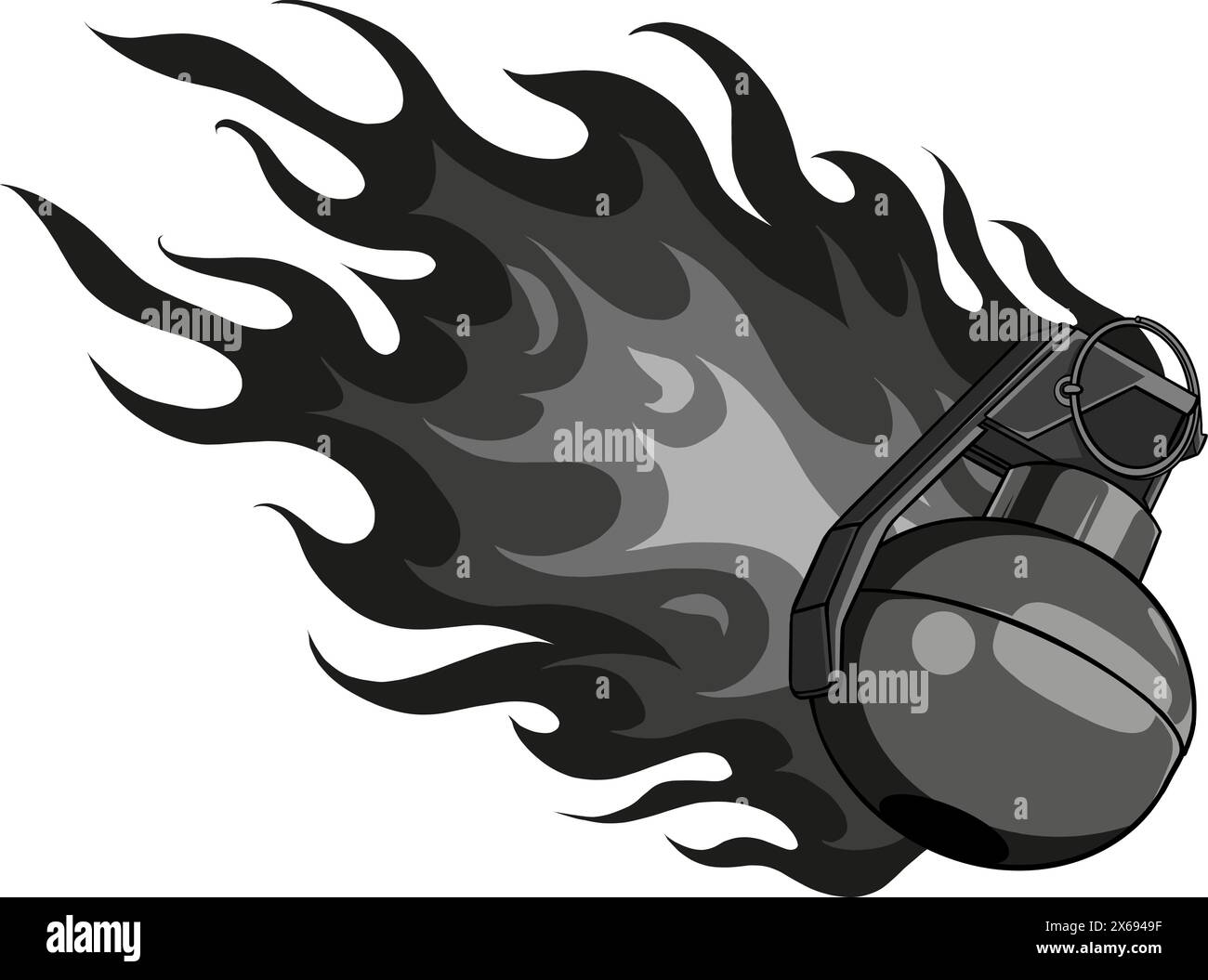 Grenade cartoon hi-res stock photography and images - Alamy