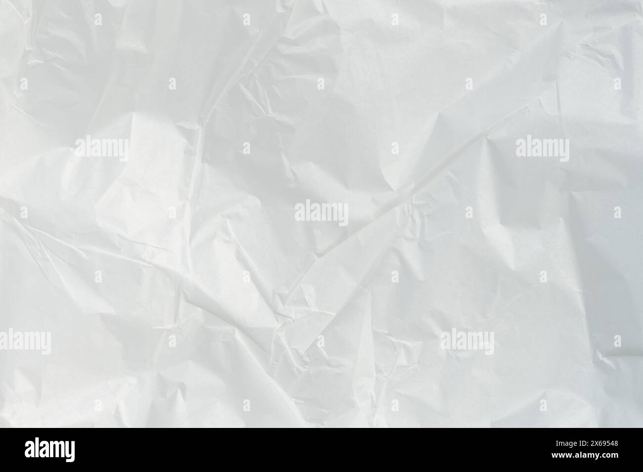 Wrinkled white paper texture background with line shade Stock Photo - Alamy
