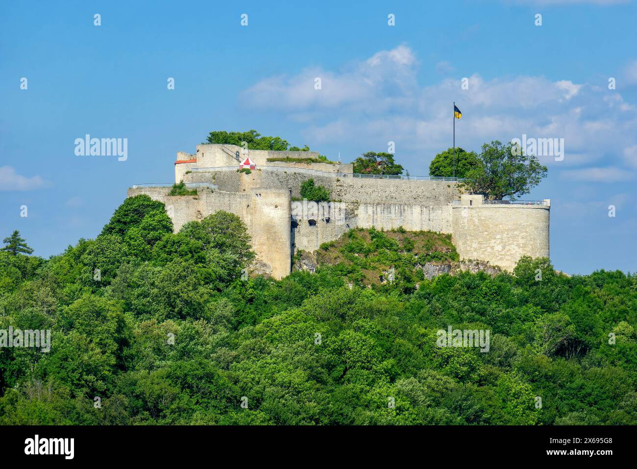 Neuffen, Hohenneuffen castle ruins Stock Photo - Alamy