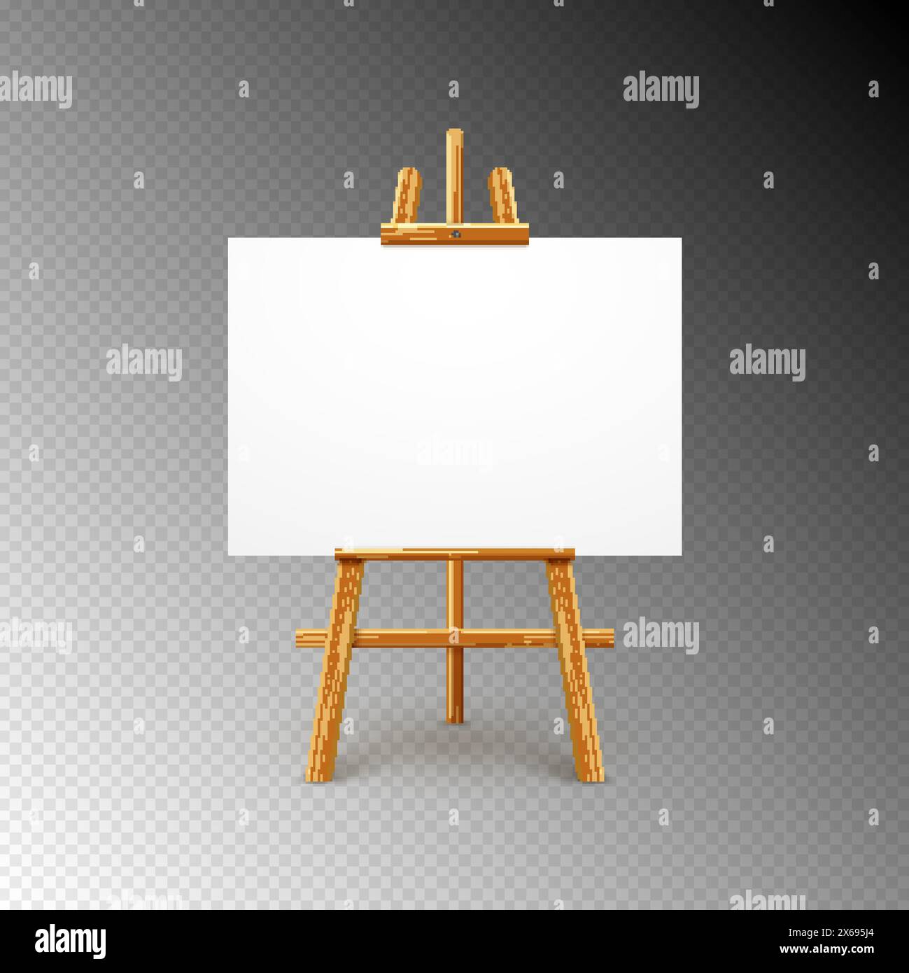 Canvas stand hi-res stock photography and images - Alamy