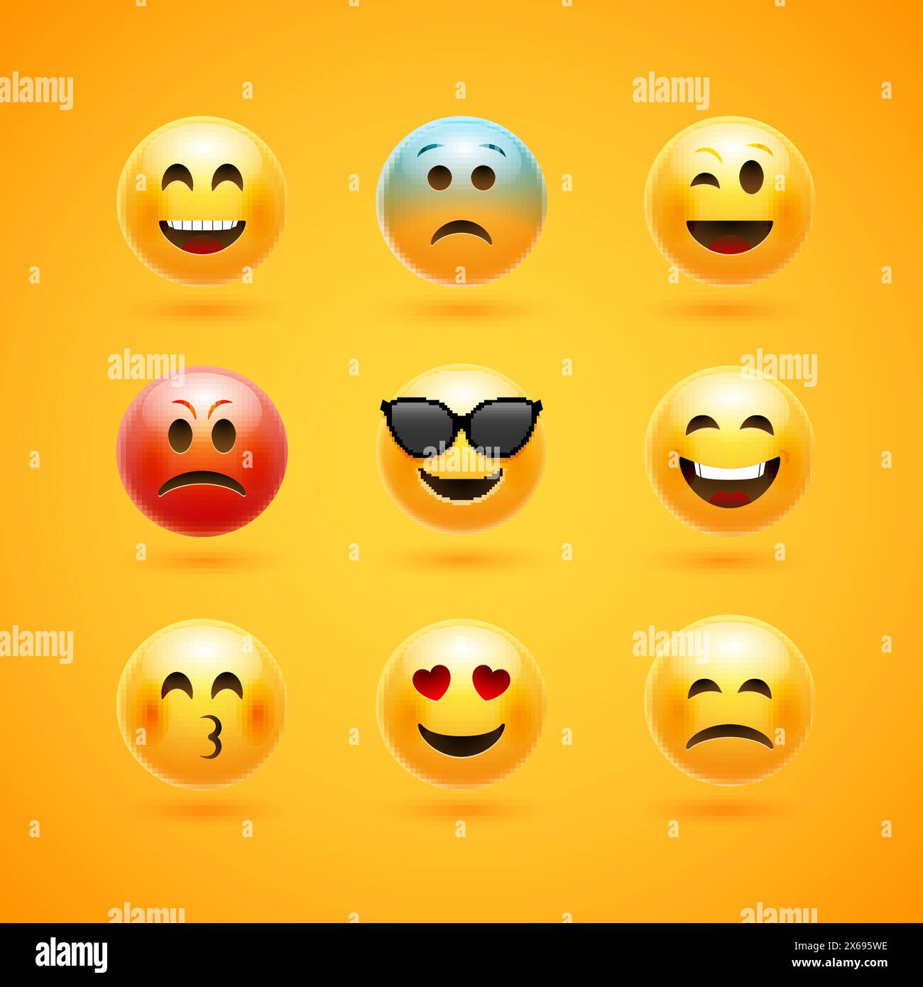 Face with rolling eyes Stock Vector Images - Alamy