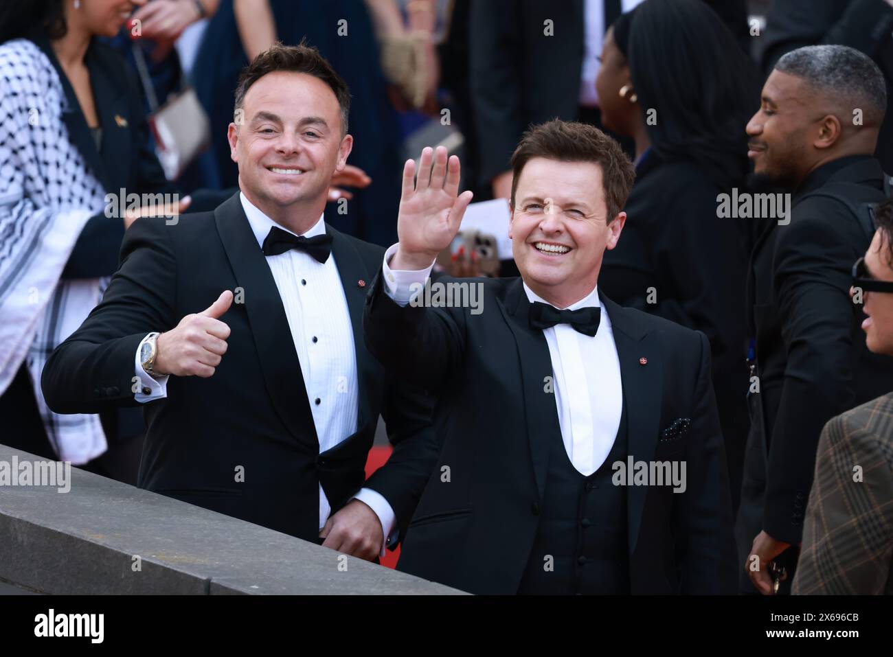 London UK 12th May 2024 Hilarious duo Ant & Dec have arrived at the ...