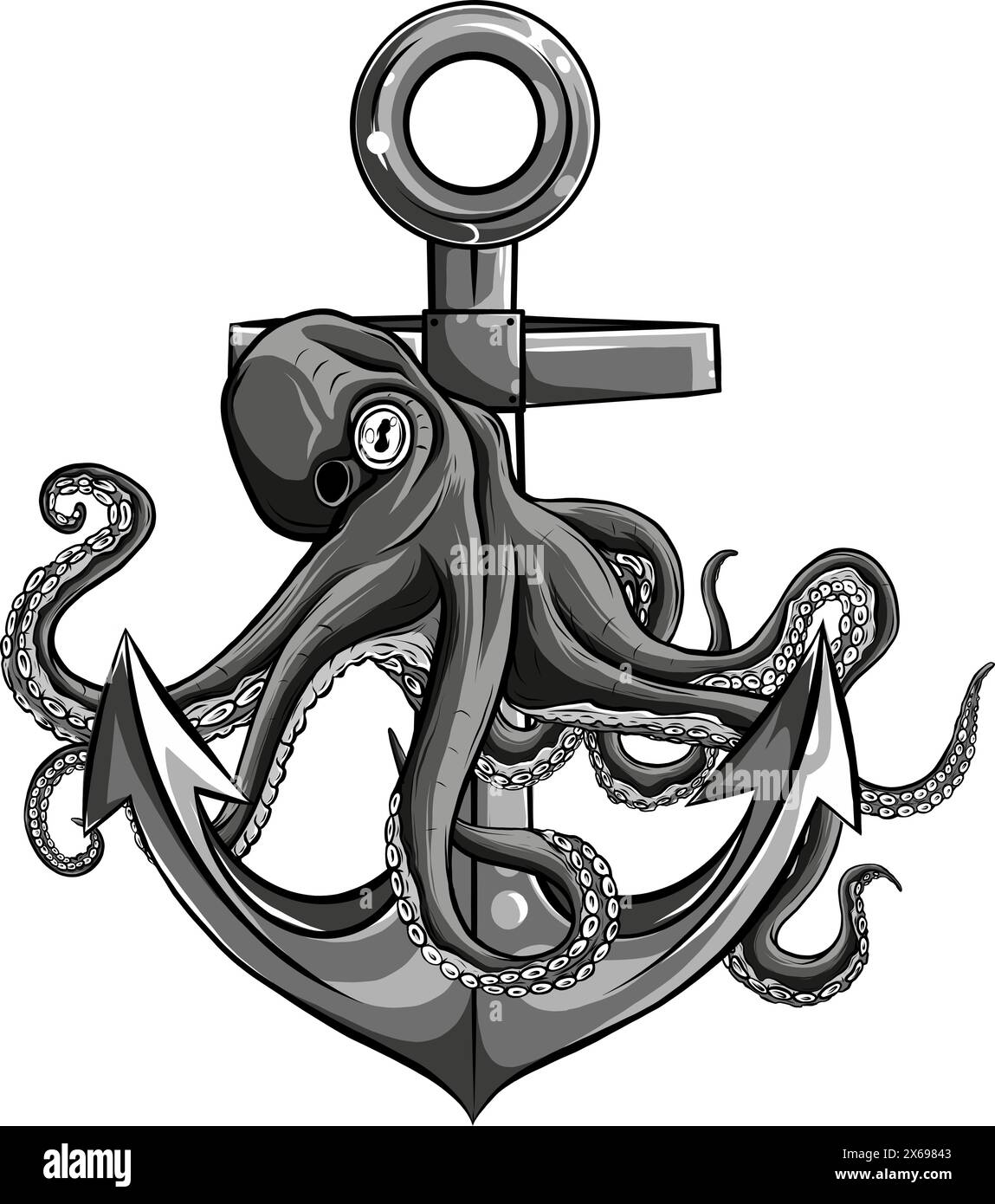 Octopus anchor hi-res stock photography and images - Alamy
