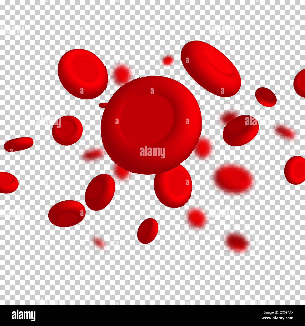 Vector vein blood red cell. Biology medical genetic health. Macro ...