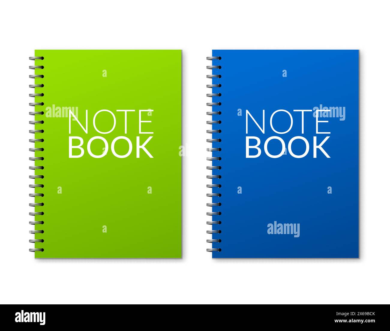 Realistic vector notebook design. Diary blank office document. Note book sheet Stock Vector ...