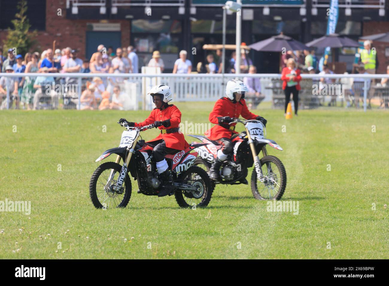 11th May 2024 Imps motorcycle display team preforming at the ...