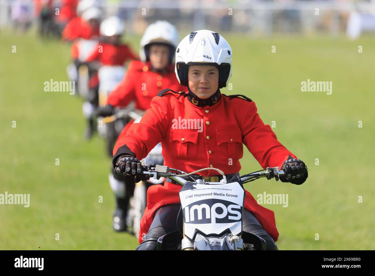 11th May 2024 Imps motorcycle display team preforming at the ...