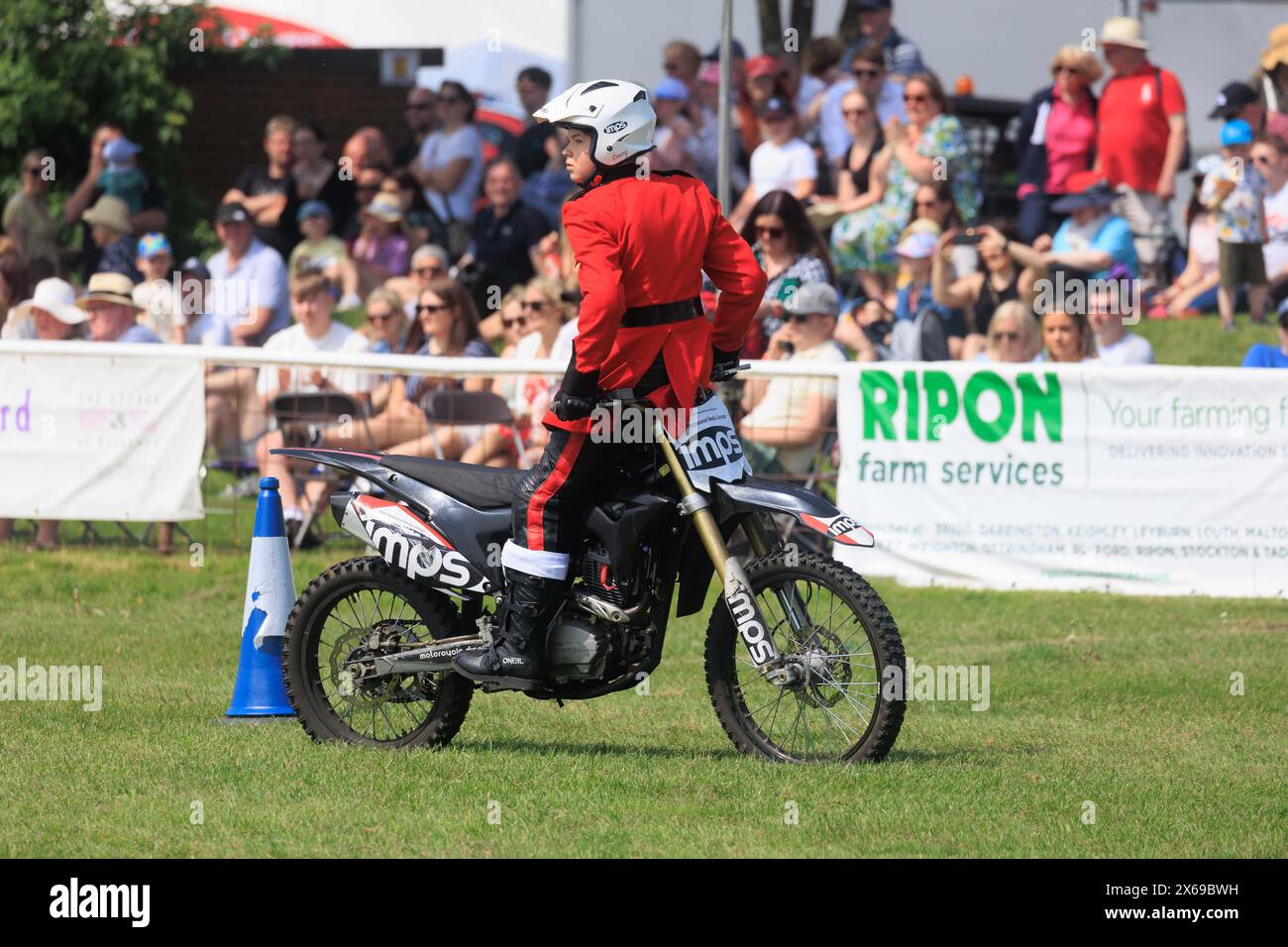 11th May 2024 Imps motorcycle display team preforming at the ...