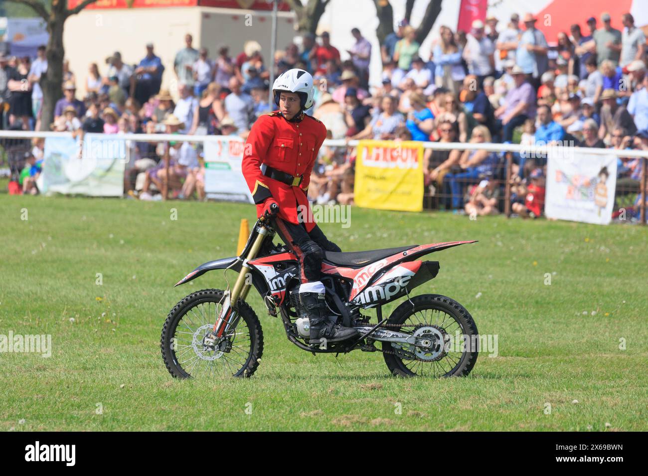 11th May 2024 Imps motorcycle display team preforming at the ...