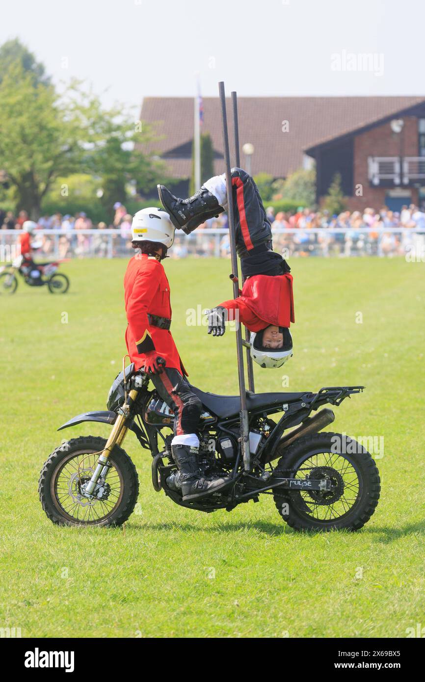 11th May 2024 Imps motorcycle display team preforming at the ...