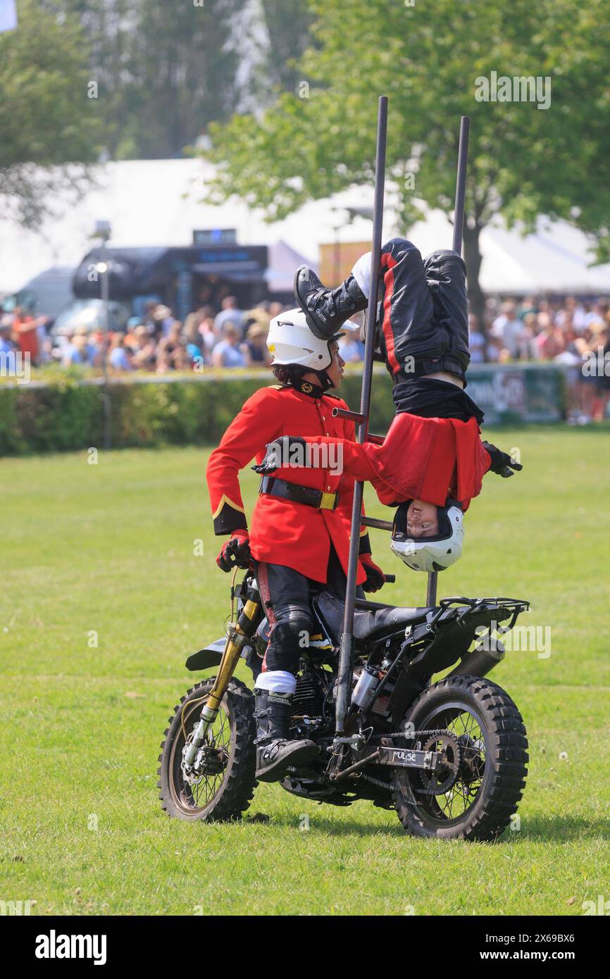11th May 2024 Imps motorcycle display team preforming at the ...