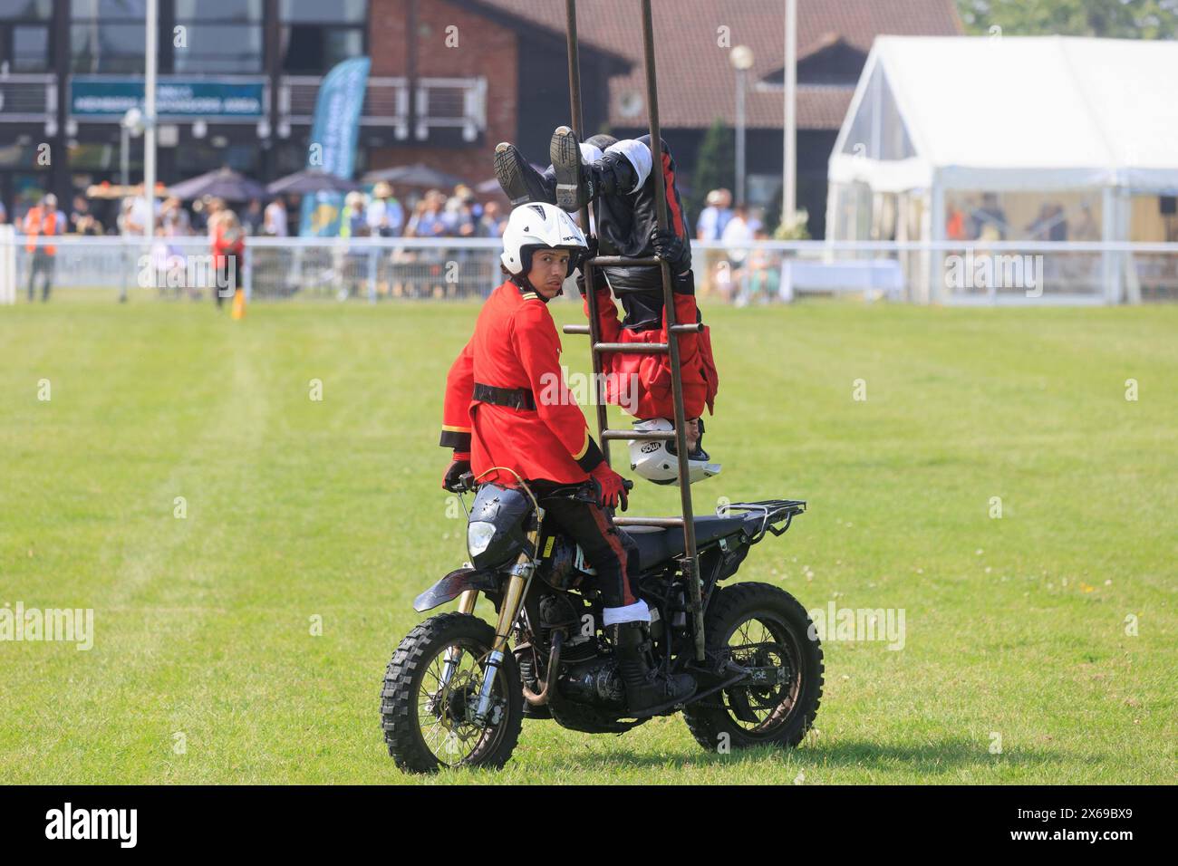 11th May 2024 Imps motorcycle display team preforming at the ...
