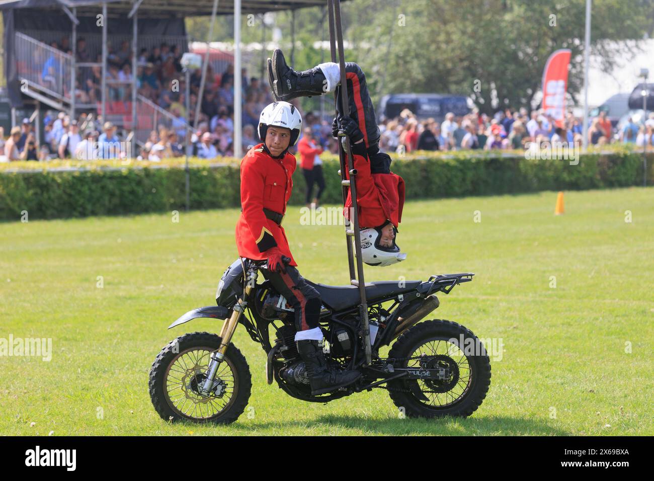 11th May 2024 Imps motorcycle display team preforming at the ...