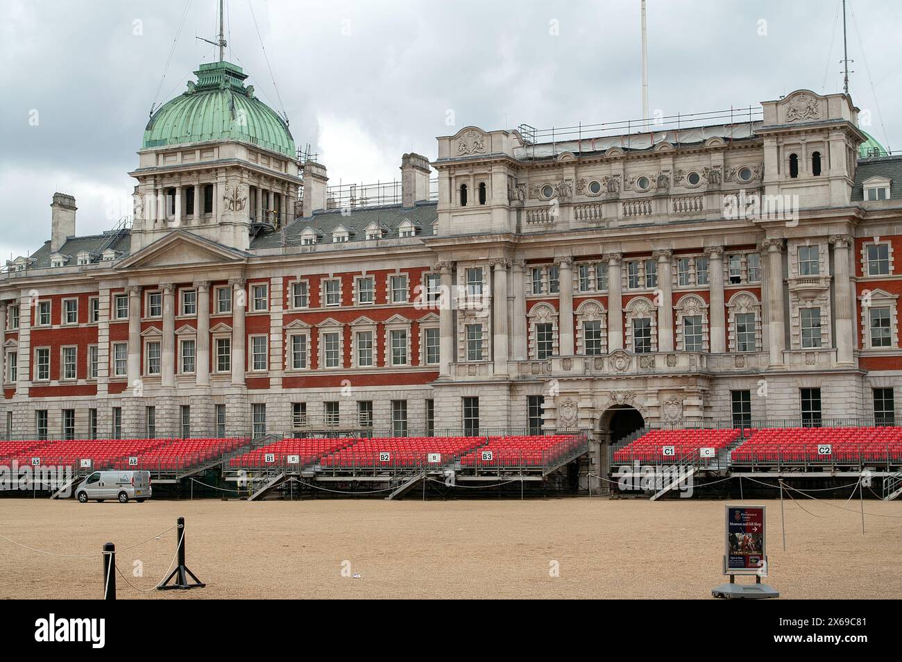 London, England, United Kingdom; Admiralty buildings; Old Admiralty ...