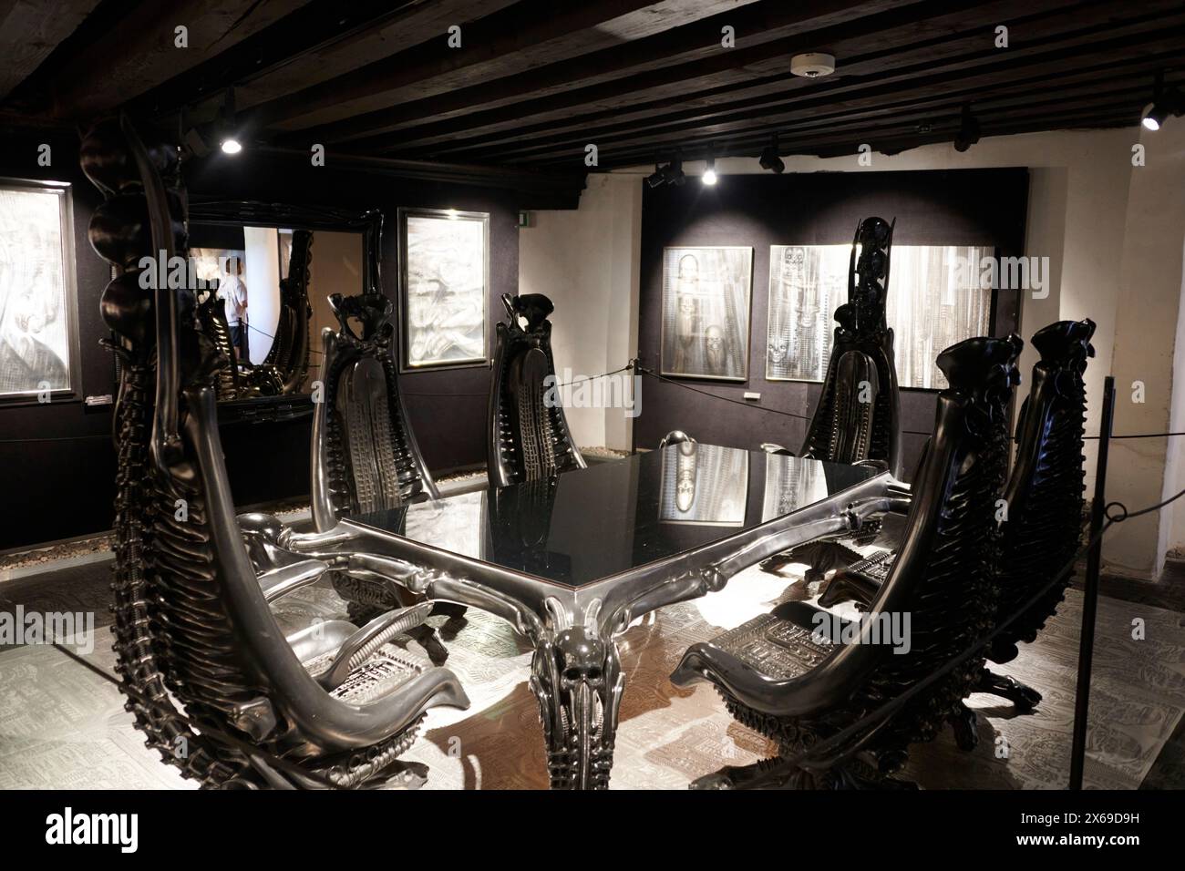 H r giger museum hi-res stock photography and images - Alamy
