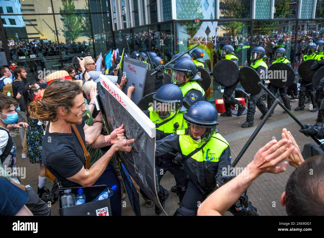 Amsterdam,The Netherlands,13th of may 2024.Pro palestine protests ...