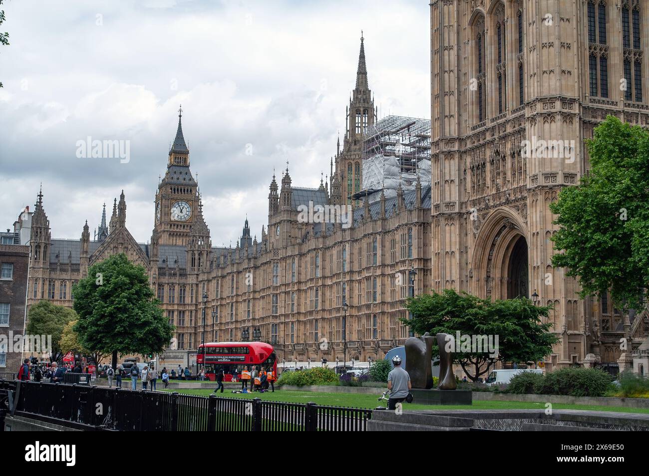 London, England, United Kingdom; Palace of Westminster ...