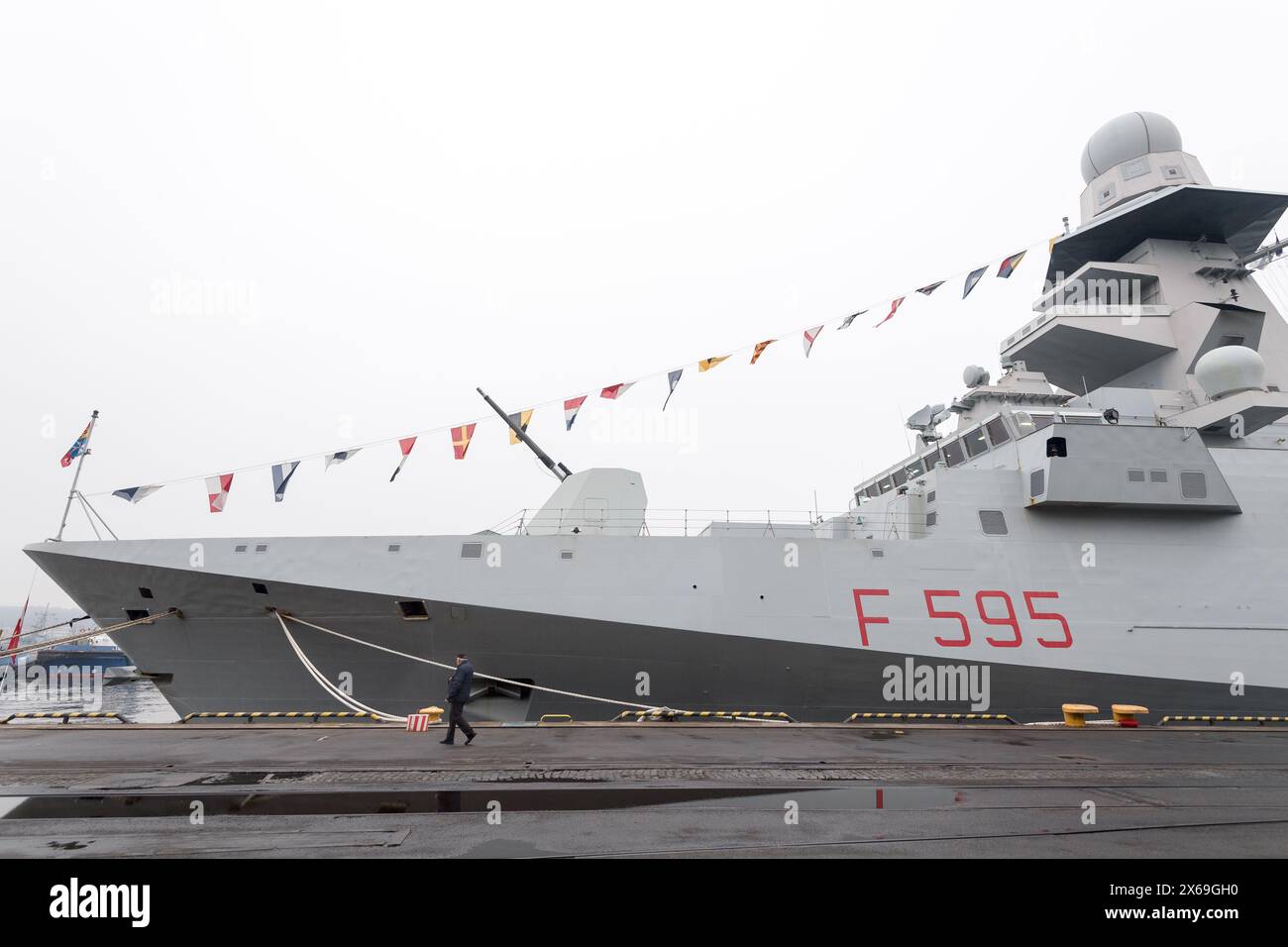 Fremm multipurpose frigate hi-res stock photography and images - Alamy