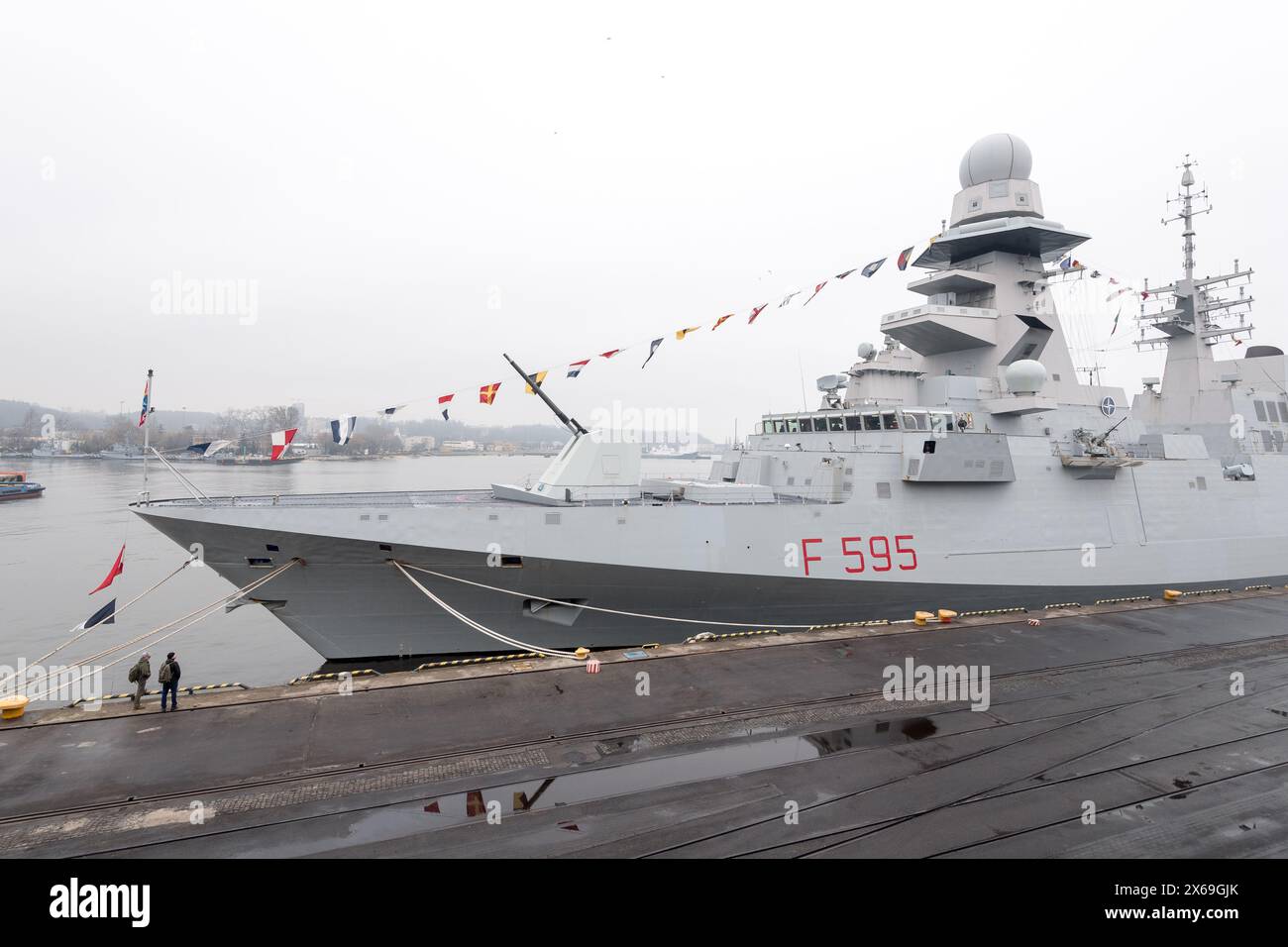 Fremm multipurpose frigate hi-res stock photography and images - Alamy
