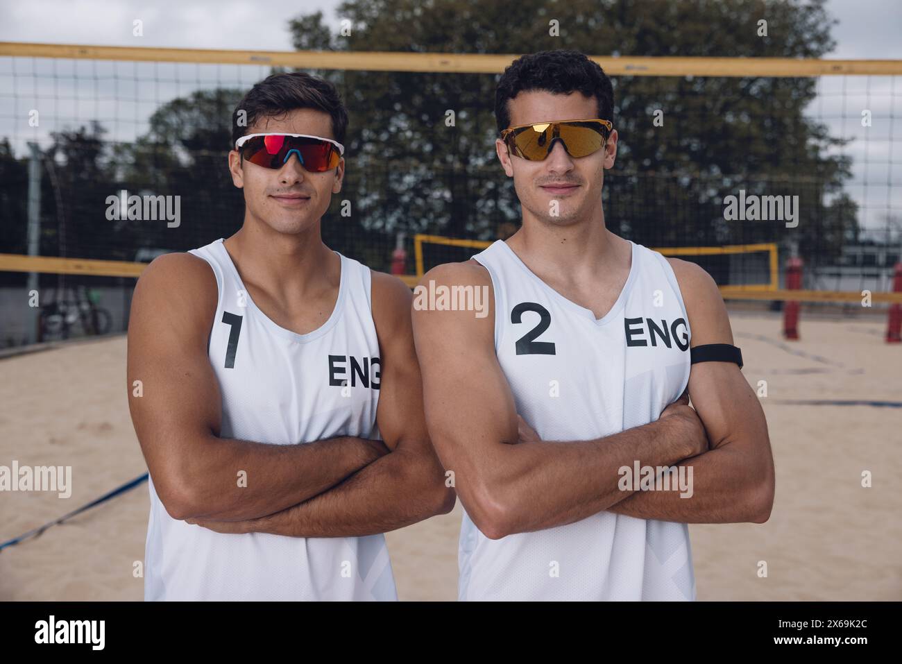 London, United Kingdom. 13 May, 2024. England’s Joaquin Bello (right ...
