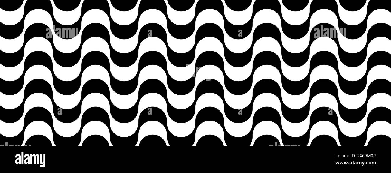 Copacabana sidewalk or calcada pattern. Famous beach promenade in Rio ...