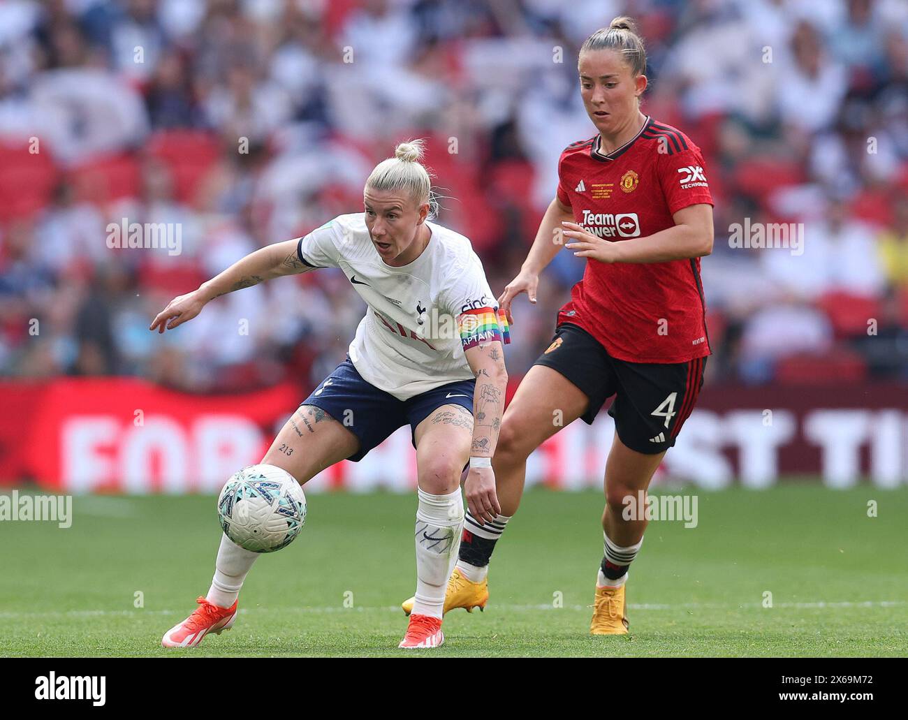 London, UK. 12th May, 2024. Bethany England of Tottenham Hotspur and ...