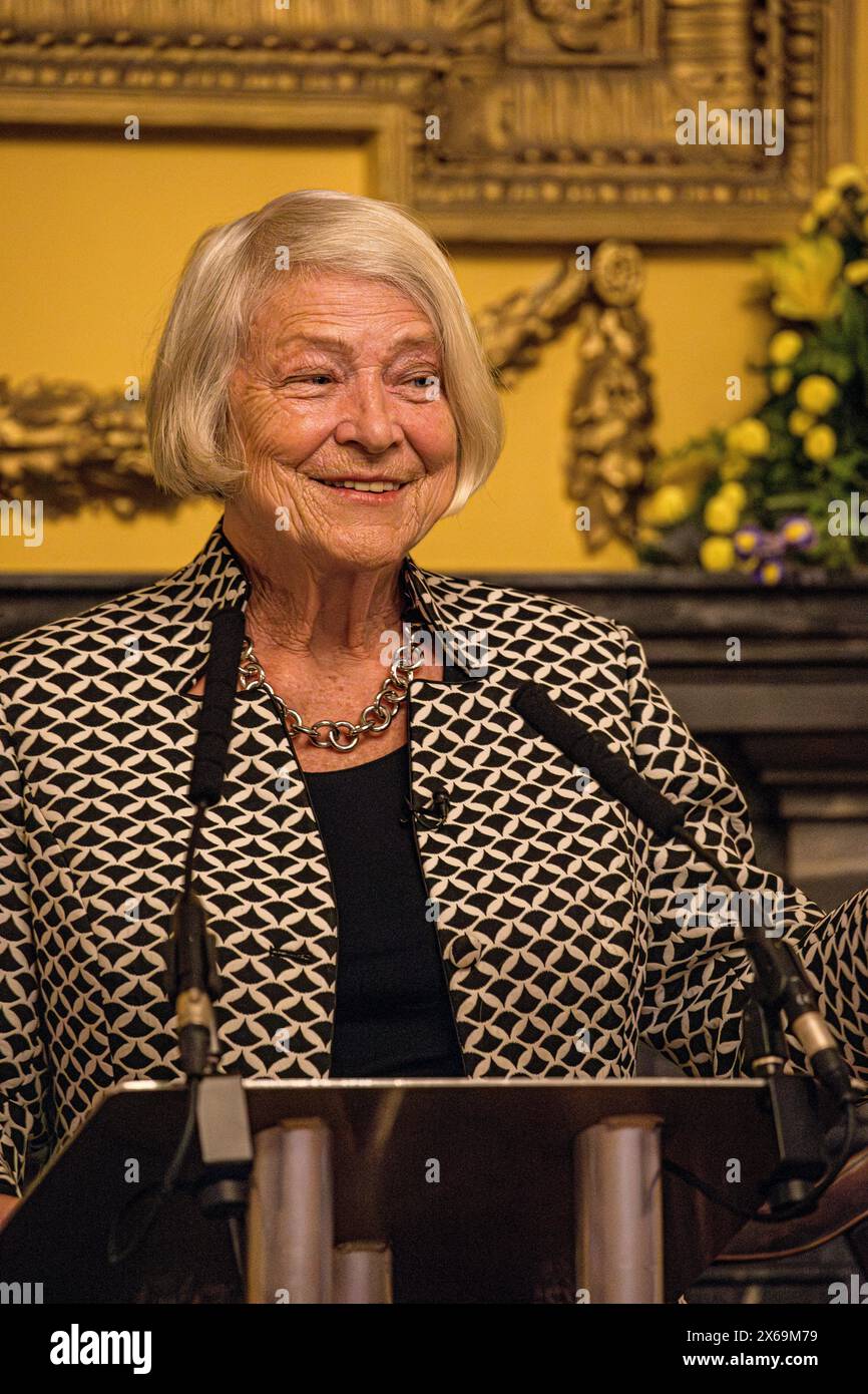 SALISBURY, UK, 13th May, 2024, British journalist Kate Adie visiting ...