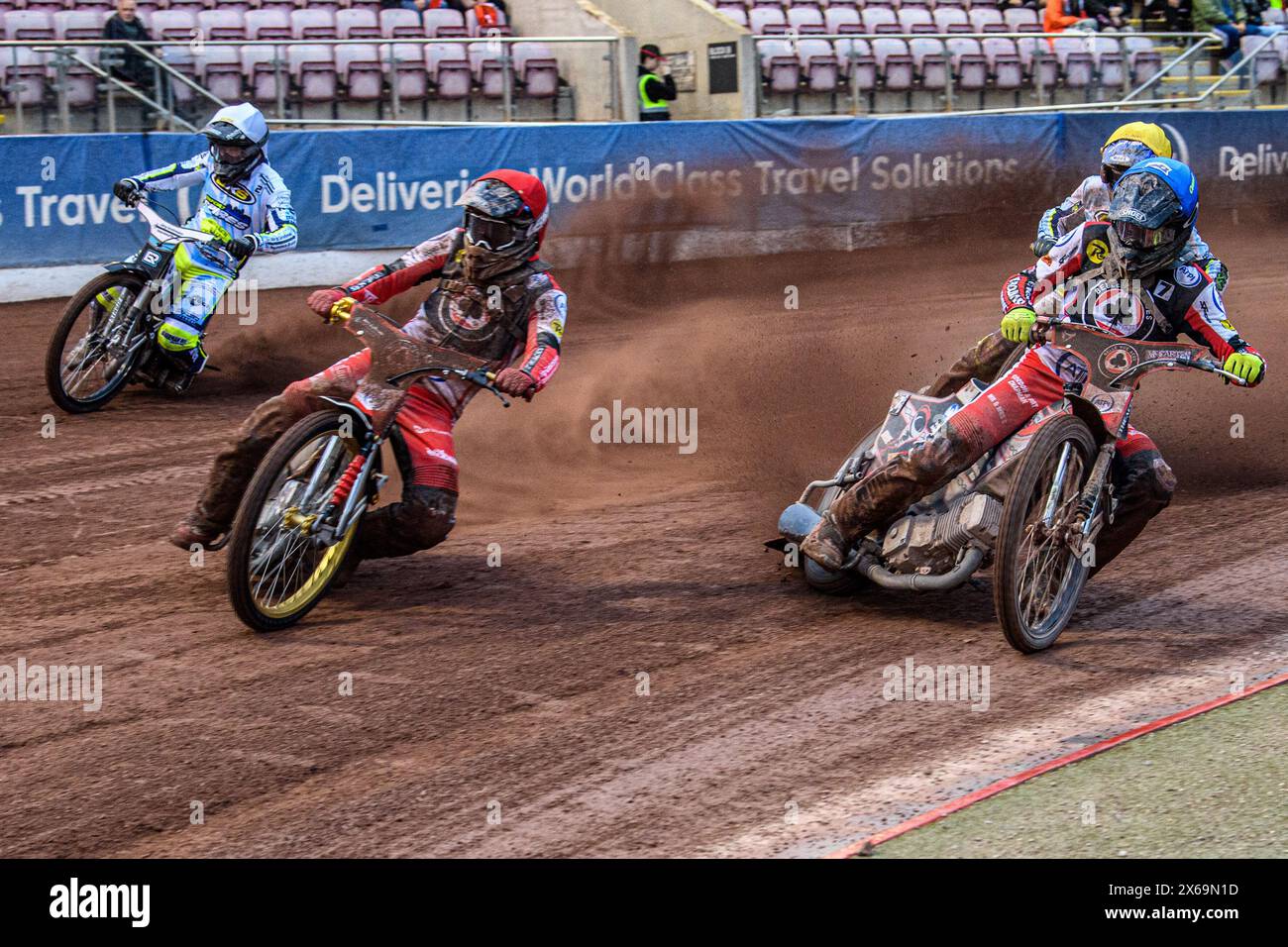 National Speedway Stadium, Manchester on Monday 13th May 2024. Belle ...