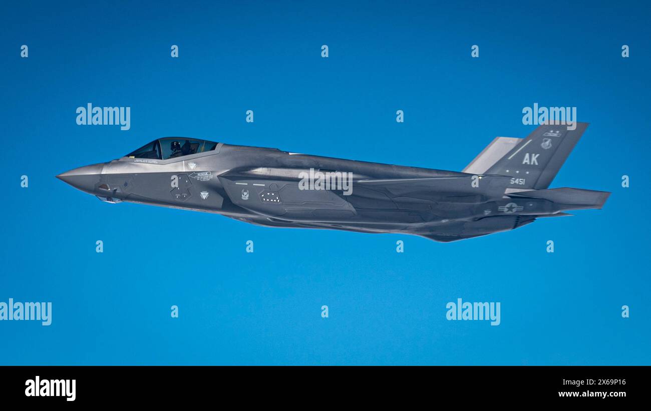 Fairbanks, United States. 06 May, 2024. A U.S. Air Force F-35A ...