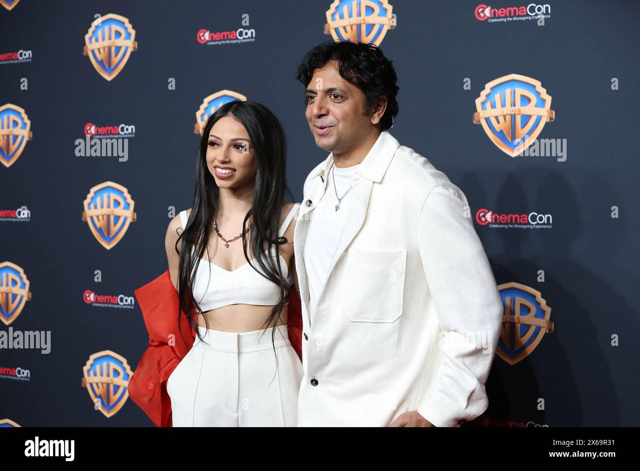 Warner Brothers CinemaCon Press Line at the Caesar's Palace Theatre on ...