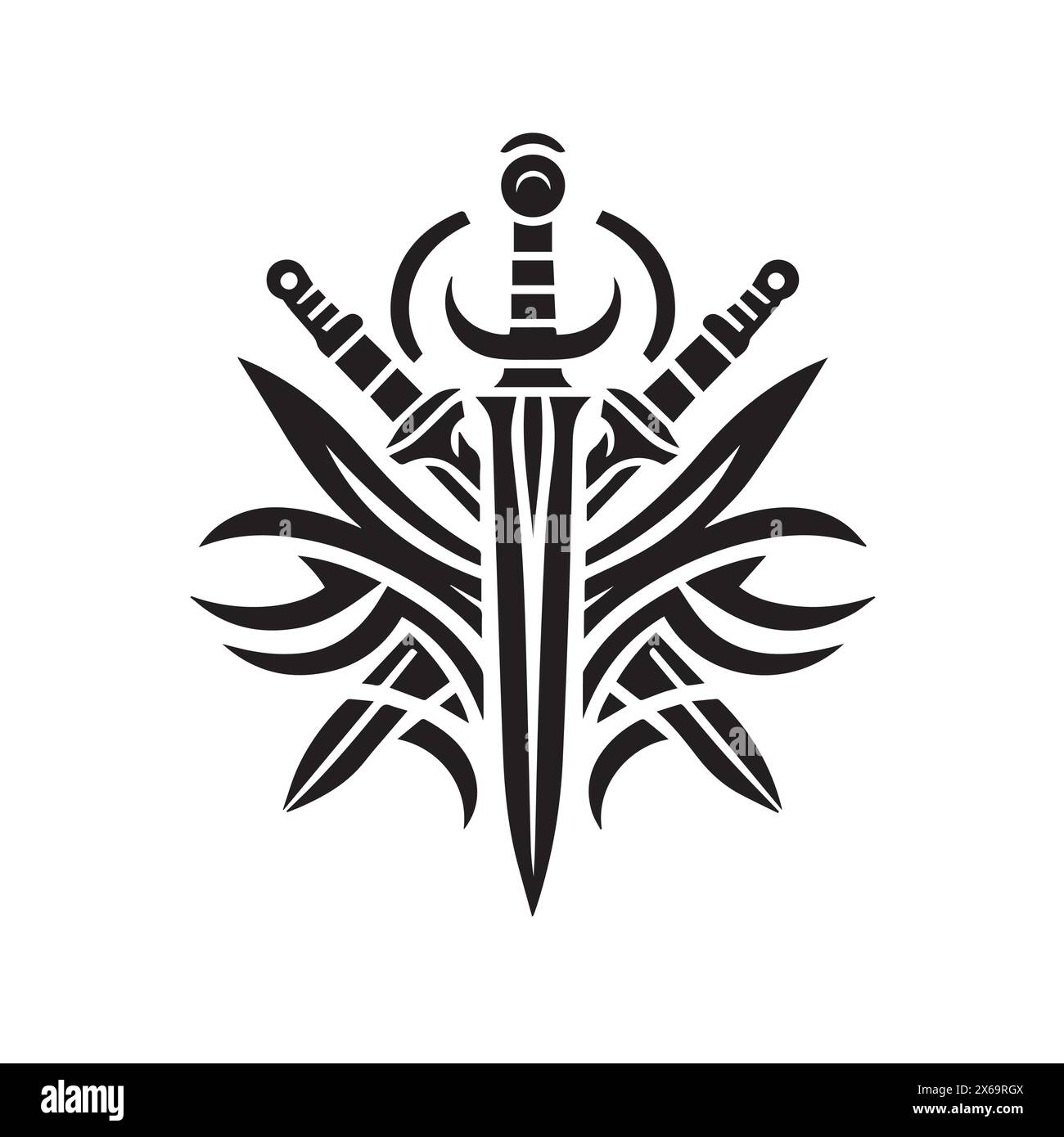 Sword vector vectors hi-res stock photography and images - Alamy