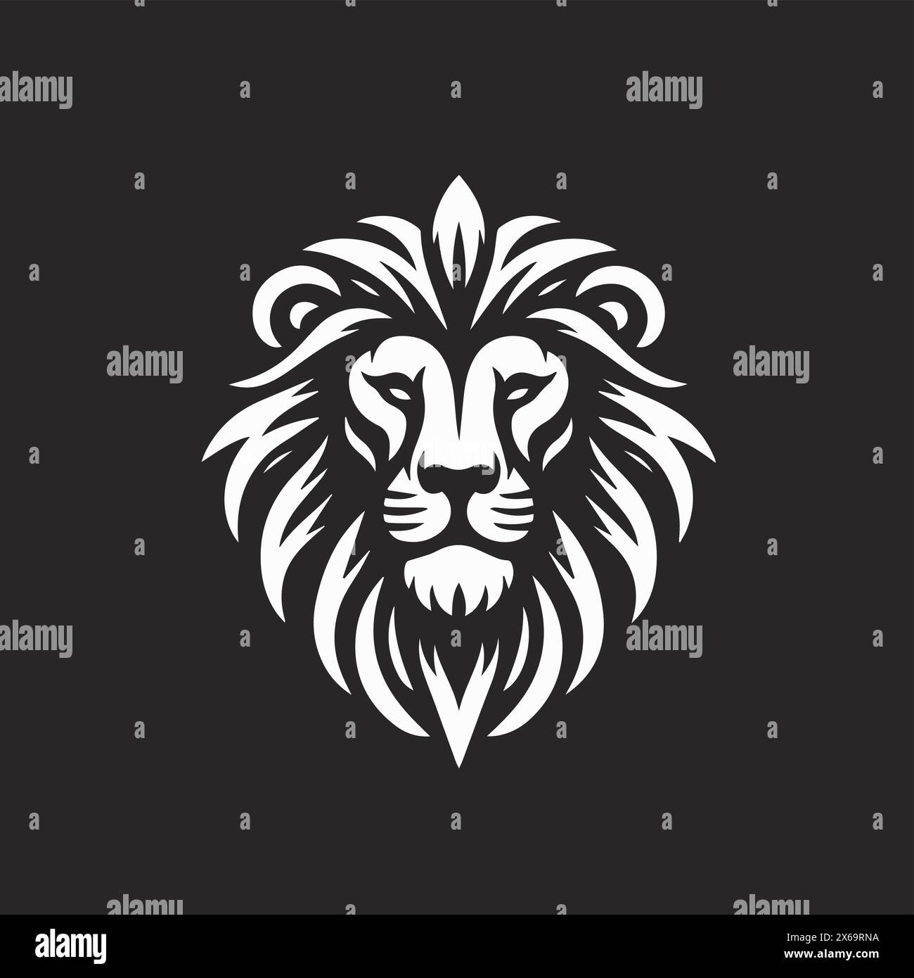 Lion cover Stock Vector Images - Alamy