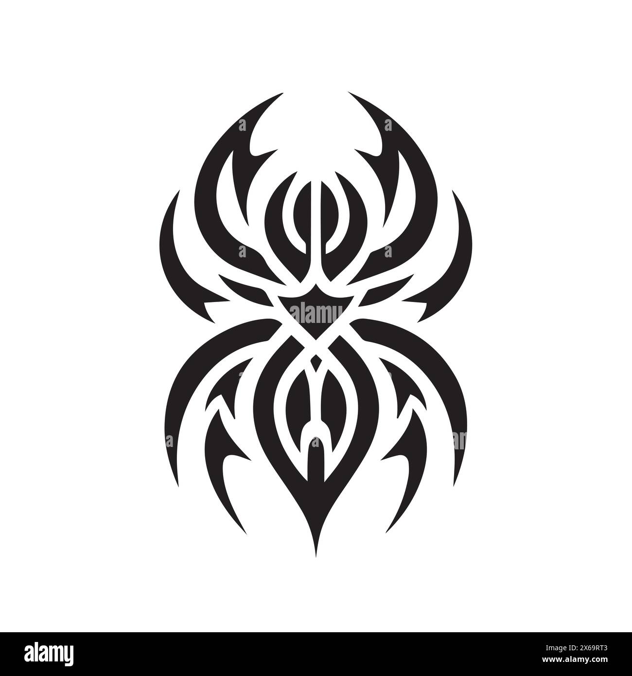 Ornate spider design Stock Vector Images - Alamy