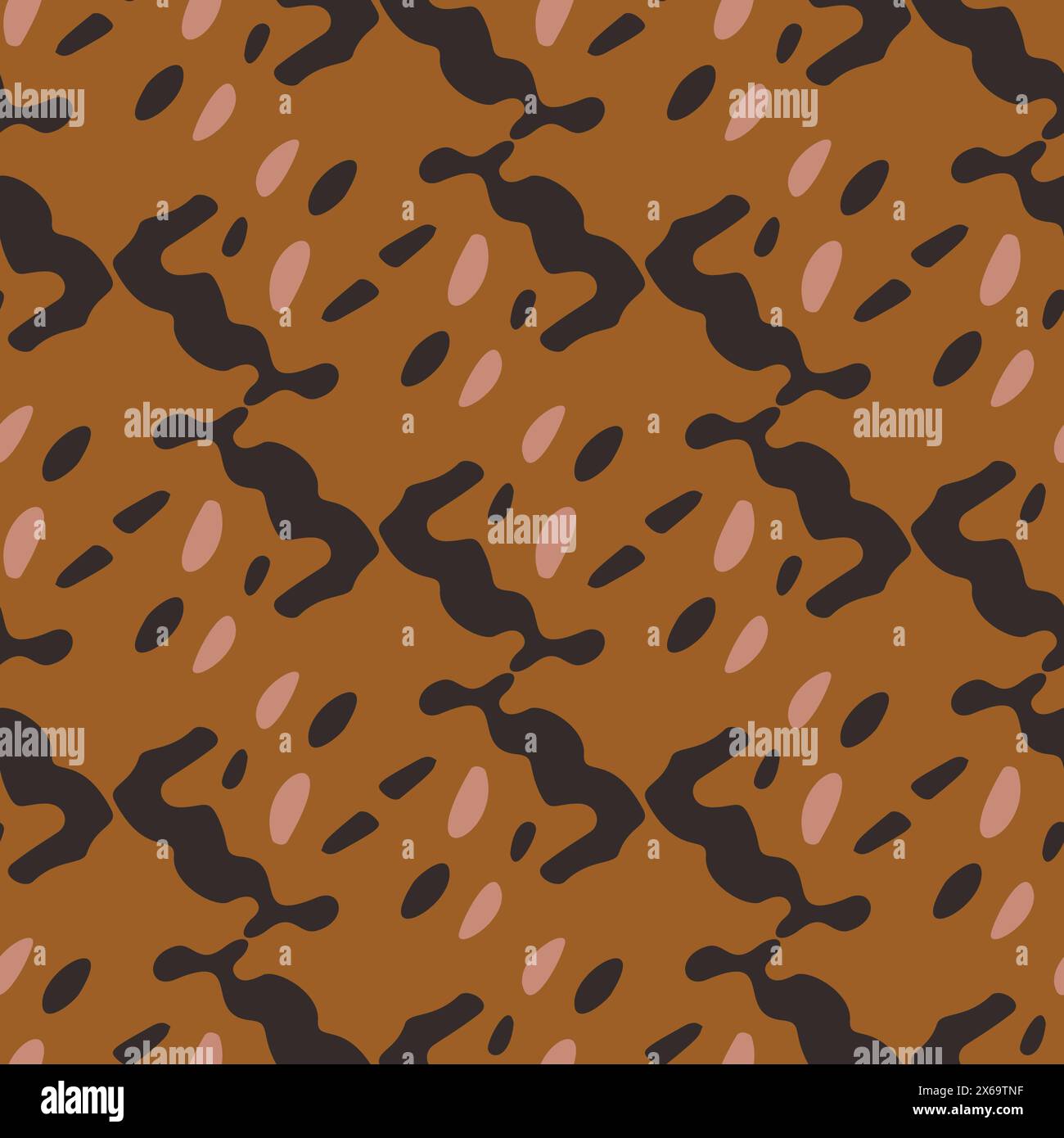 Tribal ethnic camouflage abstract pattern design in fall color trend ...