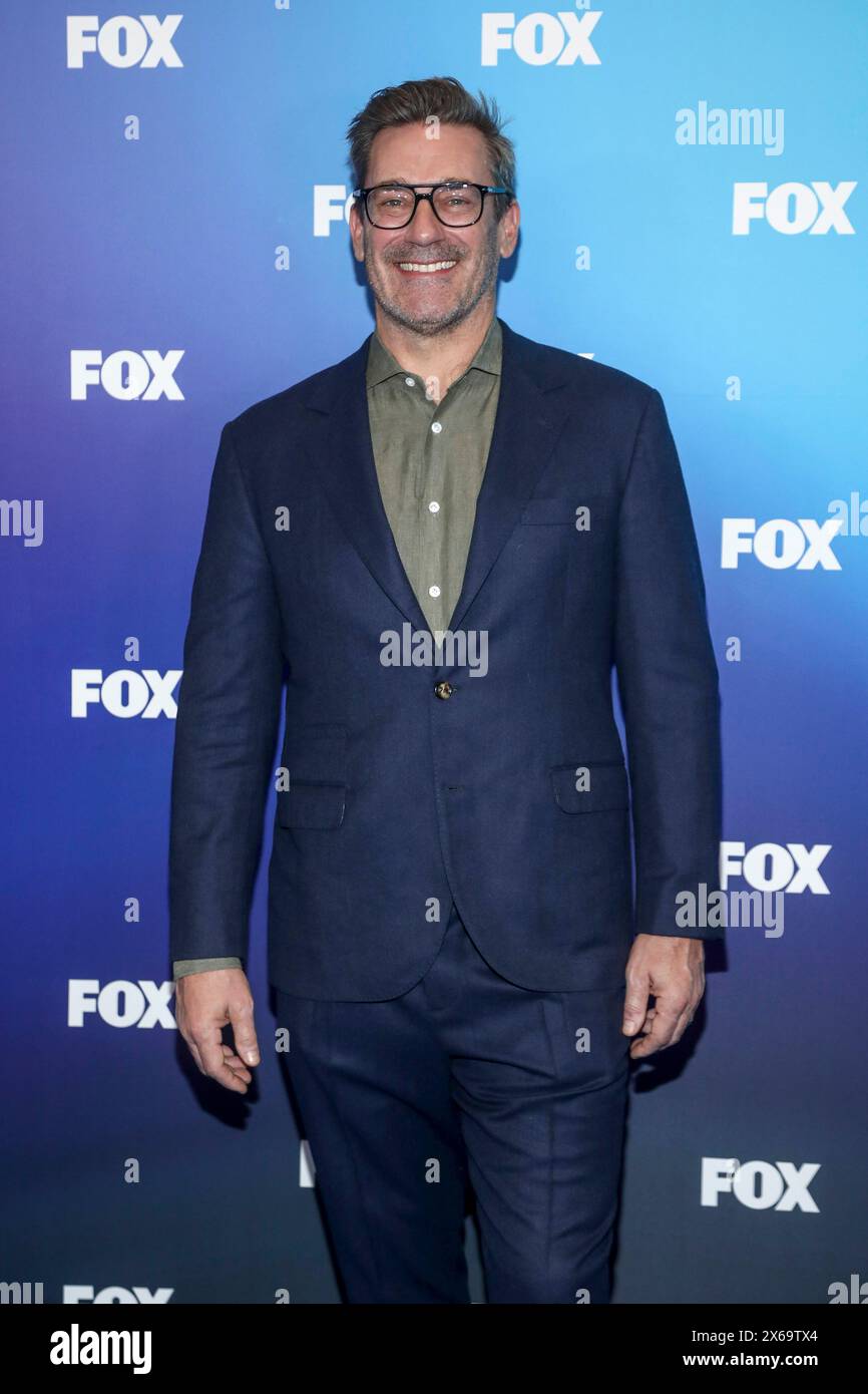 Actor Jon Hamm attends the Fox Network 2024 upfront at The Ritz-Carlton ...