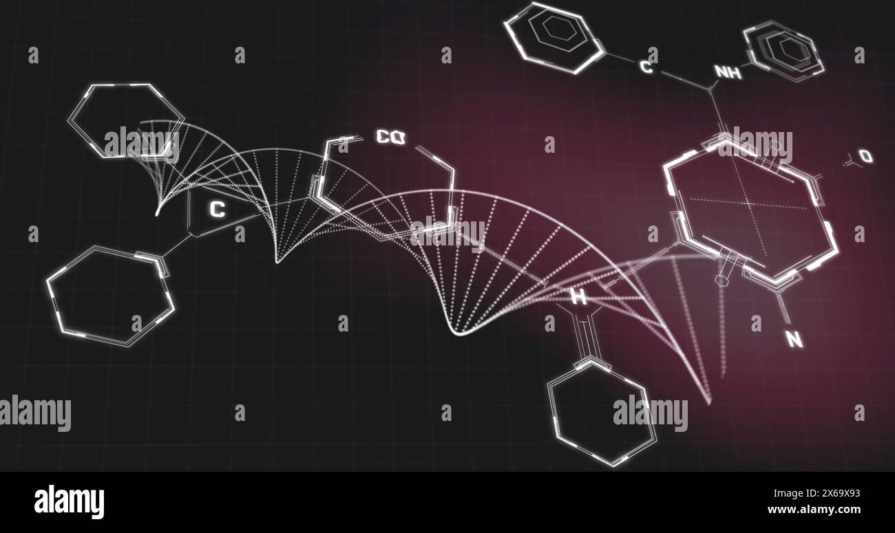 Animation spinning dna structure world hi-res stock photography and ...